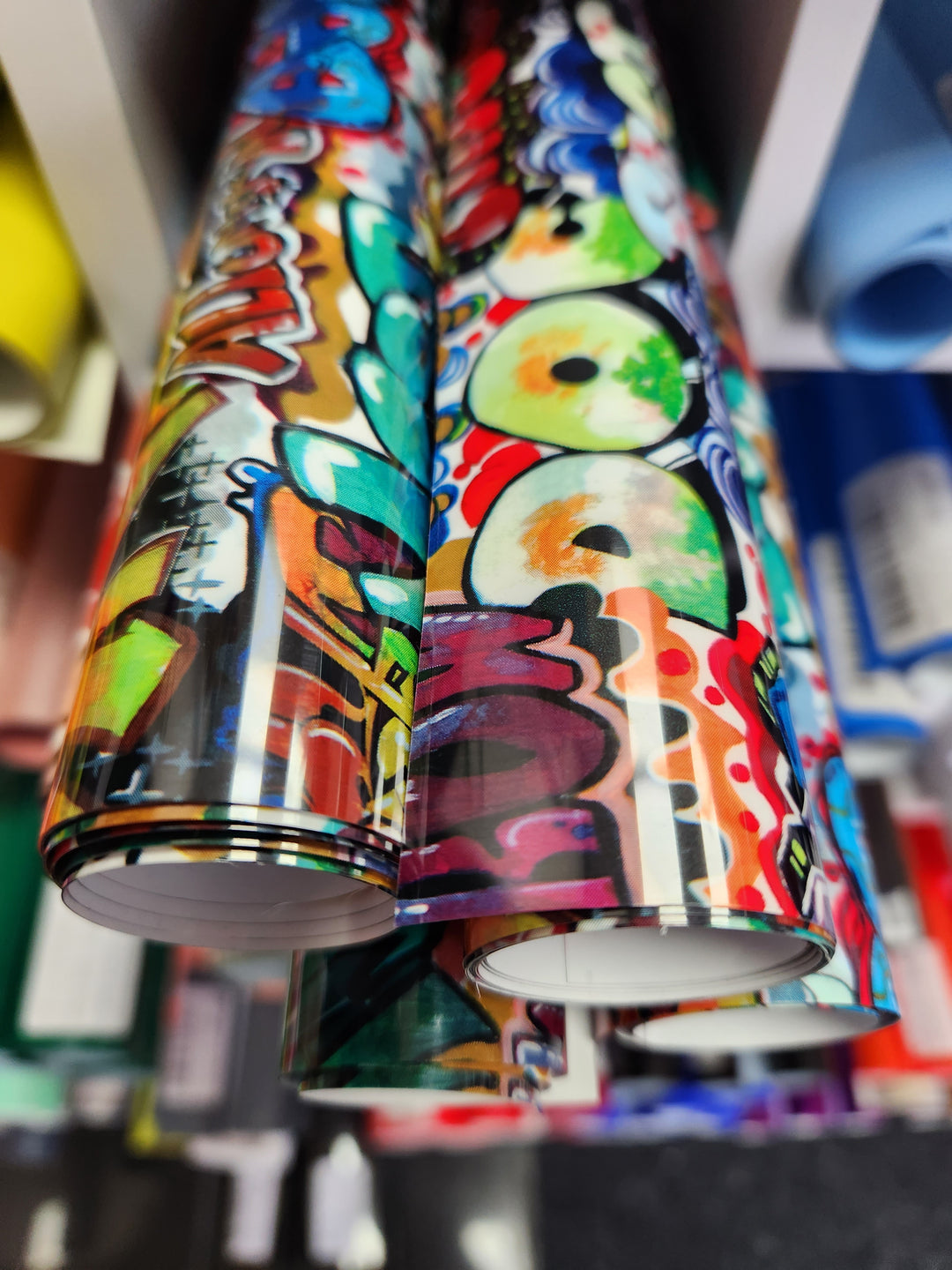 20" Grafitti Flex Pattern – Overflow Vinyl